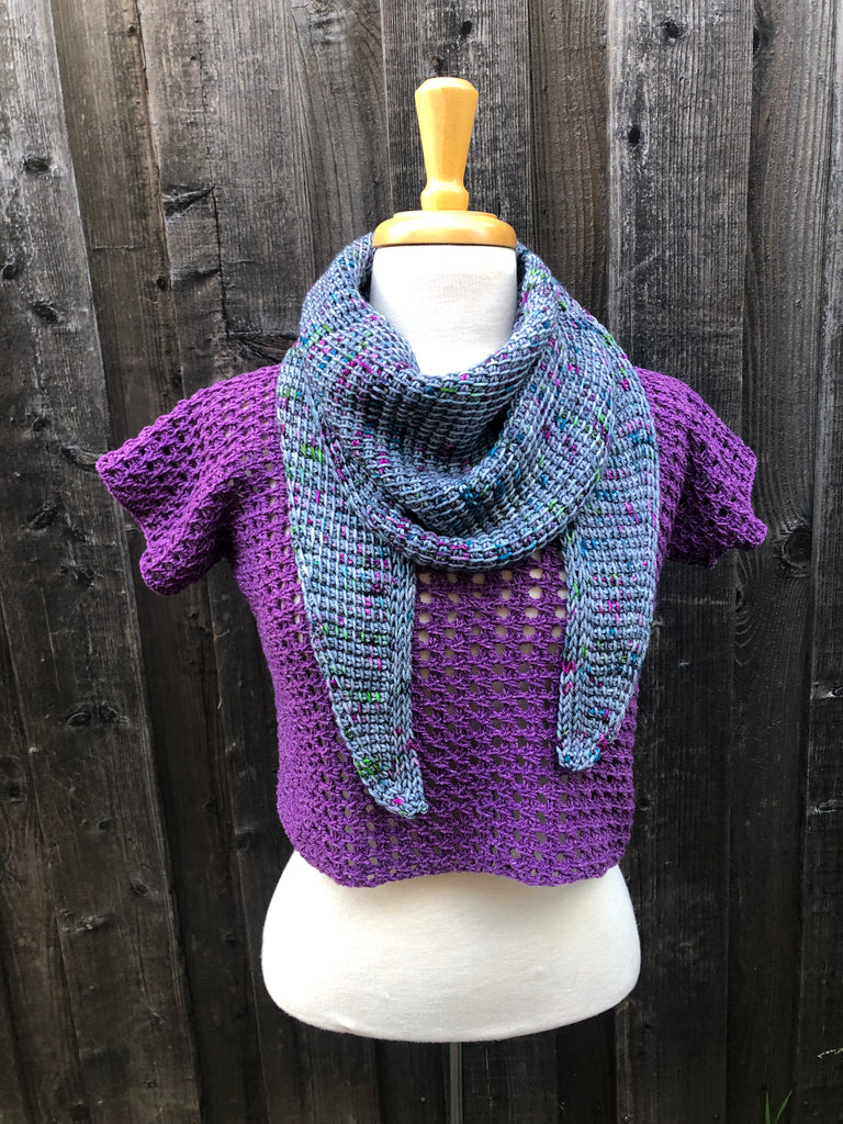 Broadside Bandana Cowl and Scarf pattern PDF – Kira K Designs